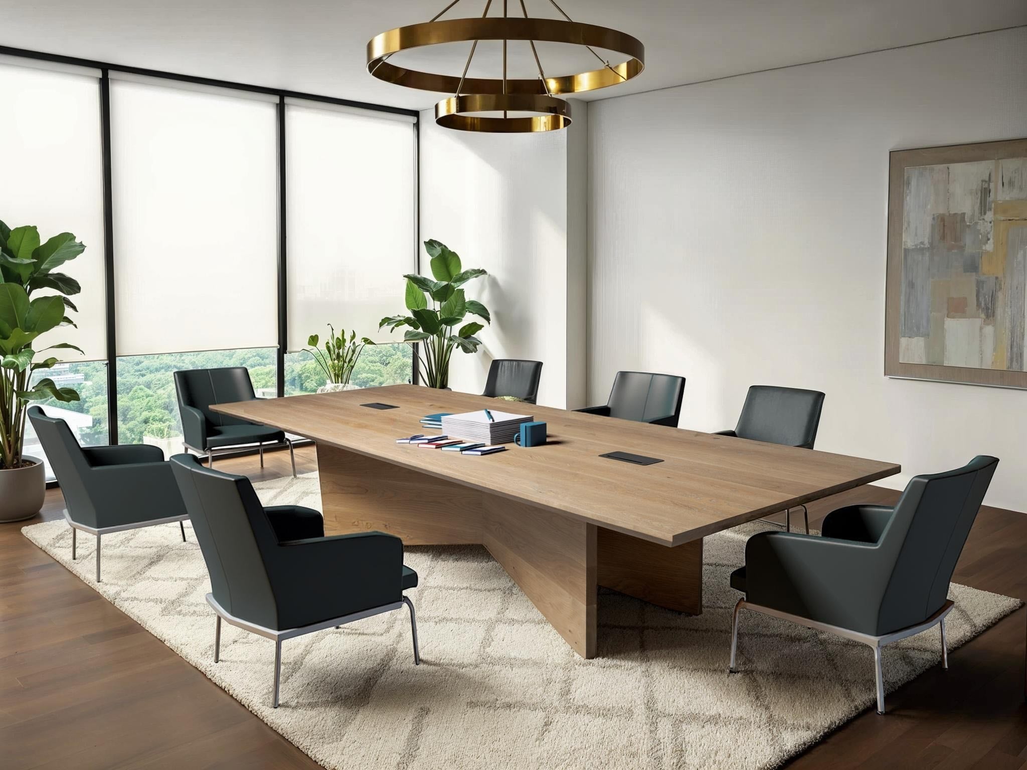 Custom Conference Tables | Solid Wood | Parkman Woodworks